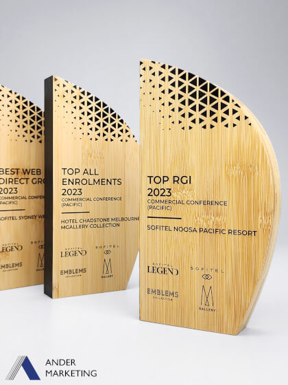 MW-66 Modern Trophy Award | Ander Marketing Singapore